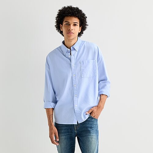 Click here for Arizona Mens Long Sleeve Regular Fit Button-Down S... prices