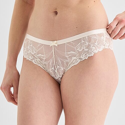 Click here for Ambrielle Tulip Lace Shine Cheeky Panty  X-large... prices
