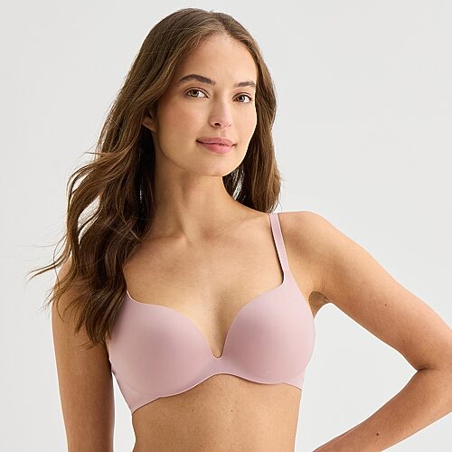 Click here for Ambrielle Ideal Lift Plunge Bra  Dd  Beige prices