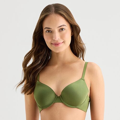 Click here for Ambrielle Demi Bra  B  Green prices
