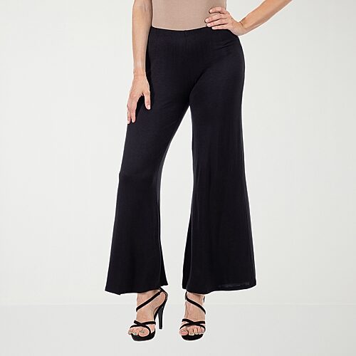 Click here for 24seven Comfort Apparel Womens Mid Rise Wide Leg P... prices
