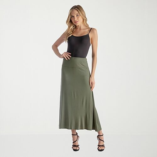 Click here for 24seven Comfort Apparel Womens Mid Rise Stretch Fa... prices