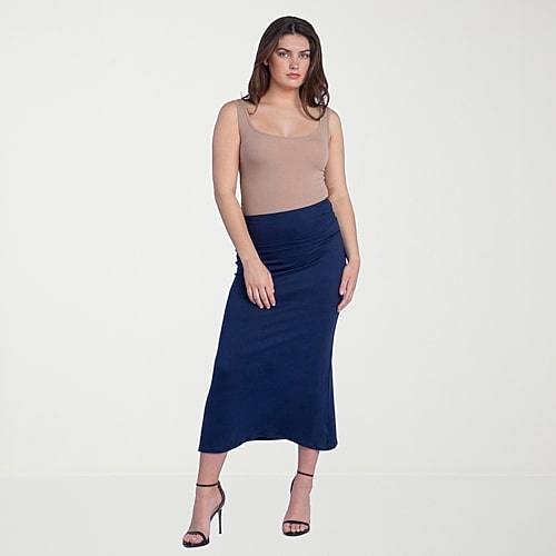 Click here for 24seven Comfort Apparel Womens Mid Rise Stretch Fa... prices