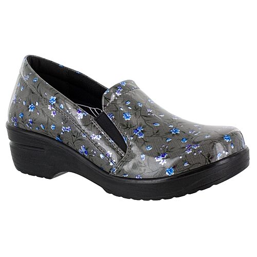 Easy Works by Easy Street Womens Leeza Clogs - Gray