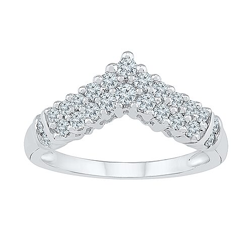 Click here for Womens 2MM 1/2 CT. T.W. Natural White Diamond 10K... prices