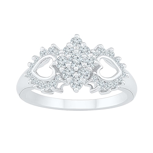 Click here for Womens 1/2 CT. T.W. Natural White Diamond 10K Gold... prices
