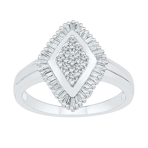 Click here for Womens 1/2 CT. T.W. Natural White Diamond 10K Gold... prices