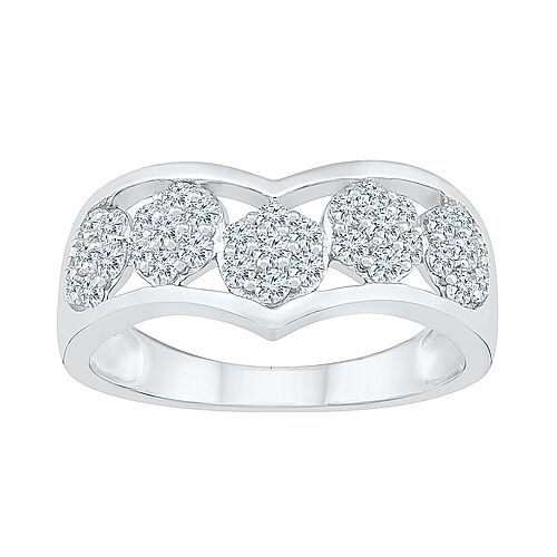 Click here for Womens 2MM 5/8 CT. T.W. Natural White Diamond 10K... prices