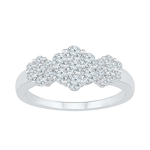 Click here for Womens 3/4 CT. T.W. Natural White Diamond 10K Gold... prices