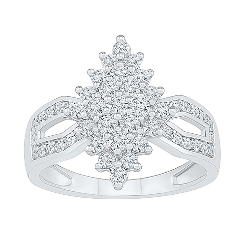 Click here for Womens 7/8 CT. T.W. Natural White Diamond 10K Gold... prices