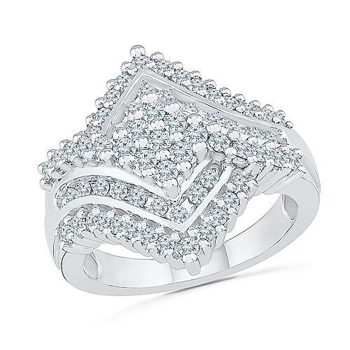Click here for Womens 1 1/8 CT. T.W. Natural White Diamond 10K Go... prices