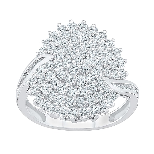 Click here for Womens 1 1/4 CT. T.W. Natural White Diamond 10K Go... prices