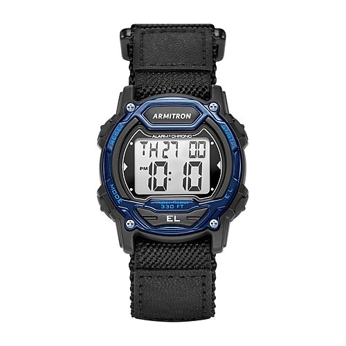 Click here for Armitron Pro Sport Mens Chronograph Black Strap Wa... prices