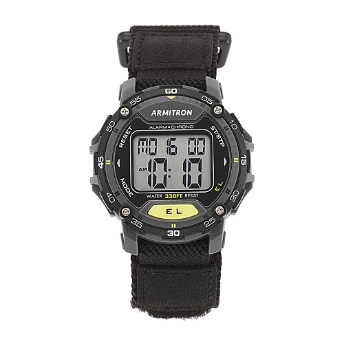 Click here for Armitron Pro Sport Mens Chronograph Black Strap Wa... prices