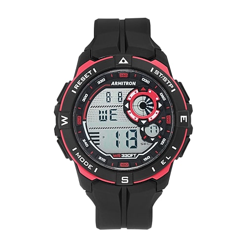 Click here for Armitron Pro Sport Mens Chronograph Black Strap Wa... prices