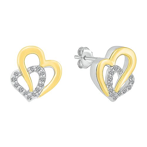 Click here for Lab Created White Sapphire 10K Gold Sterling Silve... prices