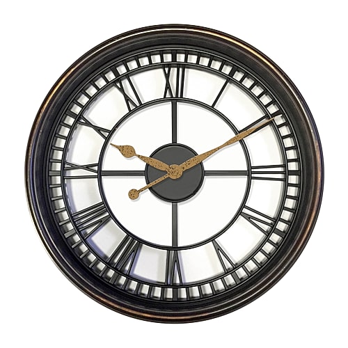 Click here for Westclox 20 Round Roman Numeral Wall Clock  One Si... prices