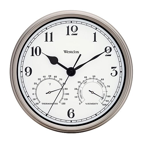 Click here for Westclox 12 Indoor And Outdoor Wall Clock  One Siz... prices