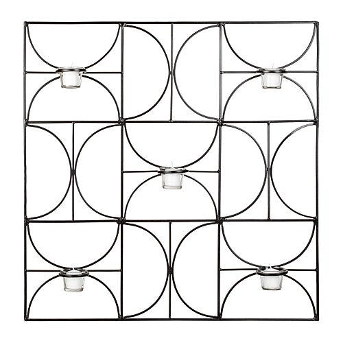 Click here for Safavieh Roxy Votive Metal Wall Art  One Size  Bla... prices