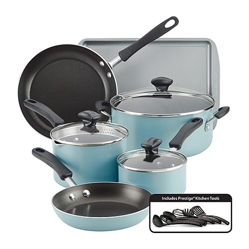 Click here for Farberware Cookstart DiamondMax Aluminum 15-pc. Co... prices