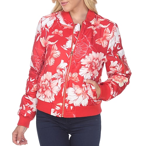 Click here for White Mark Womens Midweight Bomber Jacket  Medium... prices