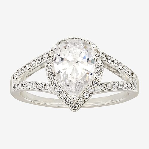 Click here for Sparkle Allure Womens Cubic Zirconia Pure Silver O... prices