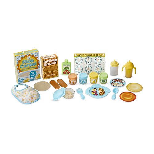 Click here for Melissa & Doug Mine To Love Mealtime Play Set 24-p... prices
