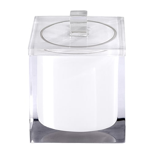 Click here for IZOD Marina White Bathroom Canister  One Size  Whi... prices