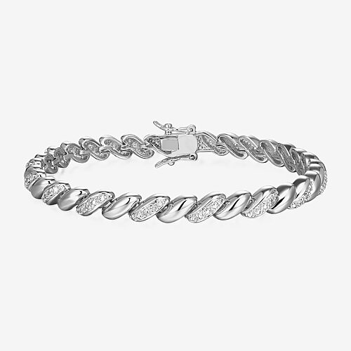 Click here for Sparkle Allure Diamond Accent Pure Silver Over Bro... prices