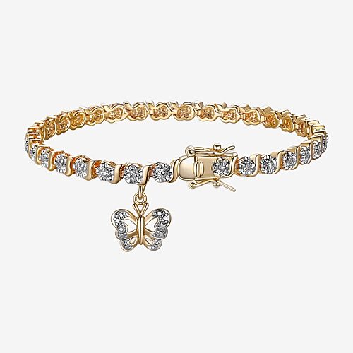 Click here for Sparkle Allure 14k Gold Over Bronze Womens Natural... prices