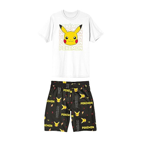 Click here for Pokemon Mens Crew Neck Short Sleeve 2-pc. Pajama S... prices