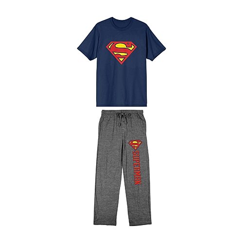 Click here for Superman Mens Crew Neck Short Sleeve 2-pc. Pajama... prices