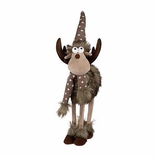 Northlight 19 Legged Moose Christmas Tabletop Decor  One Size  Brown