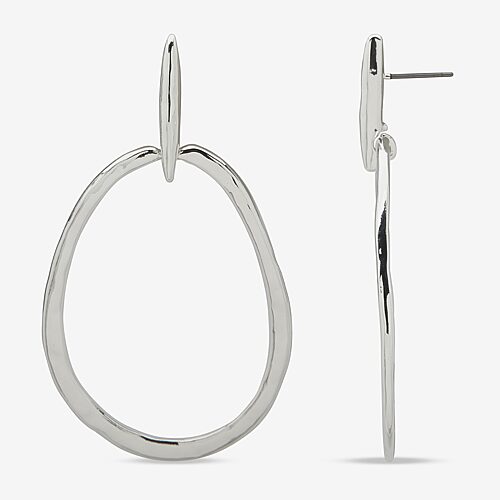 Click here for Worthington Silver Tone Womens Drop Earrings  One... prices