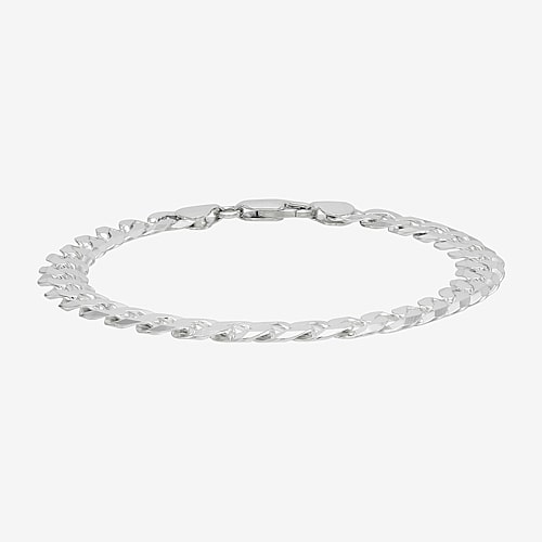 Click here for Made in Italy Mens Sterling Silver 9 Inch Solid Cu... prices