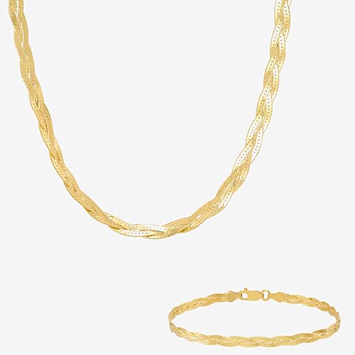 Click here for Womens Sterling Silver 2-pc. Jewelry Set  One Size... prices