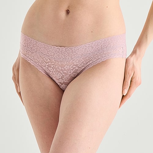 Click here for Ambrielle Everyday Lace Cheeky Panty  Small  Beige prices