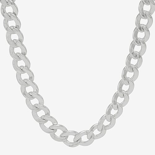 Click here for Made in Italy Mens Sterling Silver 24 Inch Curb Ch... prices