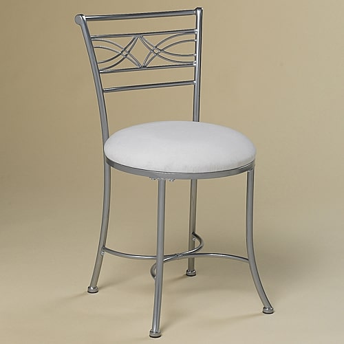 Click here for Dutton Vanity Stool  One Size  Gray prices