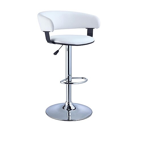 Click here for Barrel Bar Stool  One Size  White prices
