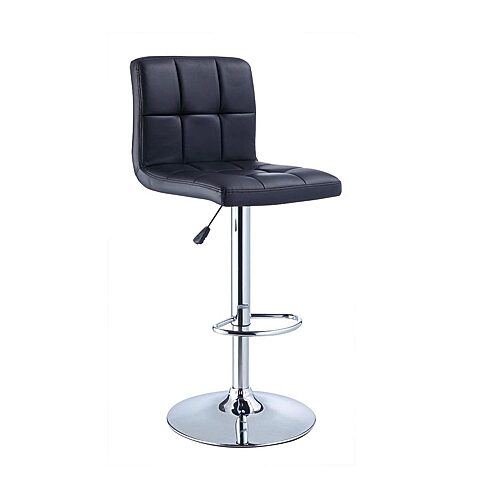 Click here for Quilted Bar Stool  One Size  Black prices