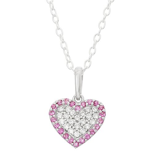 Click here for Childrens 14K Rose Gold Over Silver Cubic Zirconia... prices
