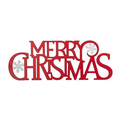 Click here for Glitzhome Christmas Yard Art  One Size  Red prices