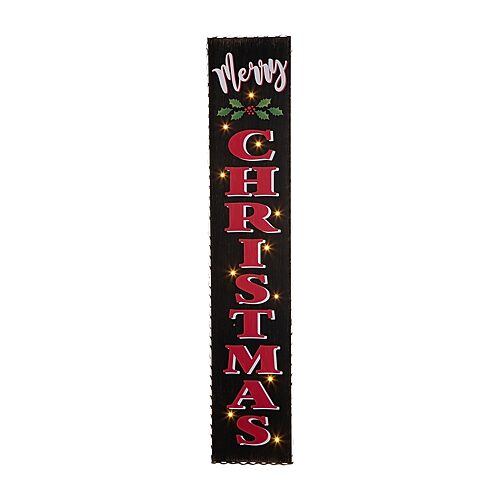 Click here for Glitzhome Wooden Christmas Porch Sign Christmas Po... prices