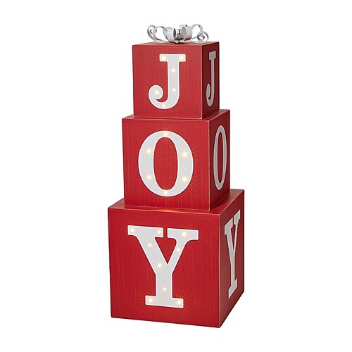 Click here for Glitzhome Christmas Yard Art  One Size  Red prices