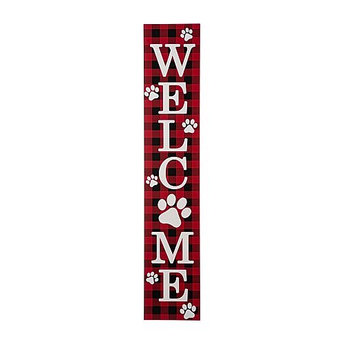 Click here for Glitzhome Christmas Porch Sign  One Size  White prices