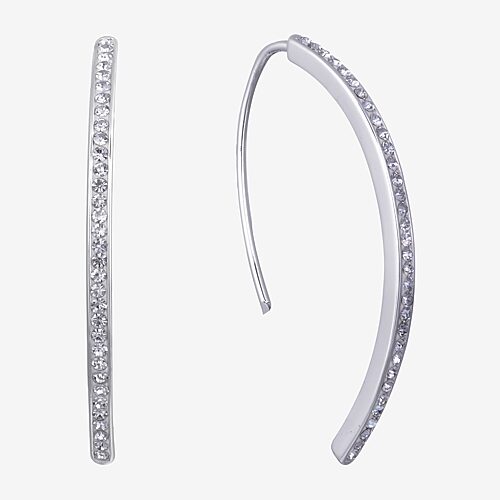 Click here for Sparkle Allure Womens Crystal Pure Silver Over Bra... prices