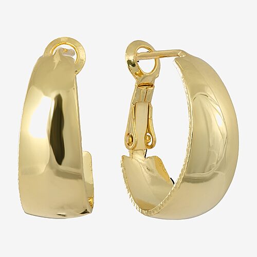 Click here for Silver Reflections Womens 14K Gold Over Brass 20mm... prices