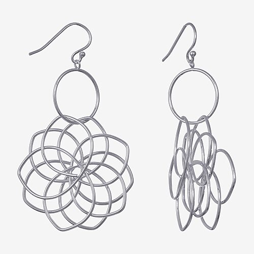 Click here for Silver Reflections Womens Pure Silver Over Brass F... prices