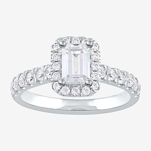 Click here for Certified (F / Si1) Womens 1 CT. T.W. Lab Grown Wh... prices